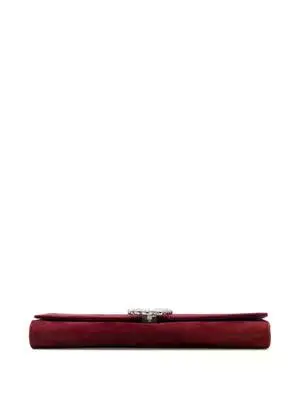 Gucci 2016-2026 Suede Crystals Broadway Clutch Bag