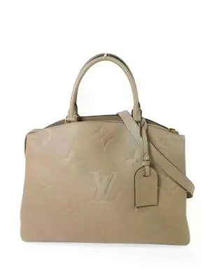 LOUIS VUITTON Mm Monogram Empreinte Grand Palais Tote Bag - Neutrals