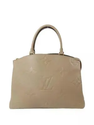 LOUIS VUITTON Mm Monogram Empreinte Grand Palais Tote Bag - Neutrals