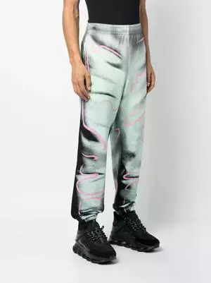Moschino Shadows & Squiggles-print Track Pants