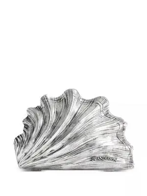 JW Anderson Shell Clutch Bag - Silver