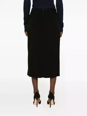 Dries Van Noten 1990s V-waist Pencil Skirt