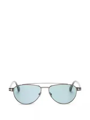 TOM FORD Pilot-frame Sunglasses - Grey