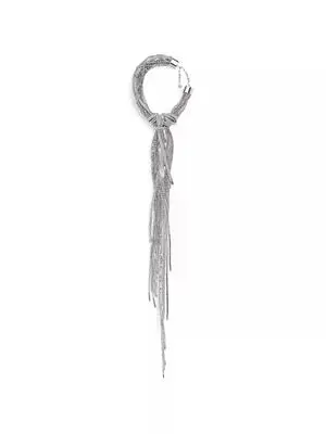 AREA Crystal-embellished Knotted-chain Necklace