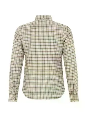Fedeli Check-pattern Long-sleeve Shirt