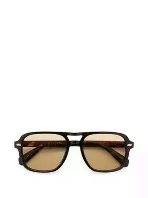 GAST Syn Tortoiseshell-effect Sunglasses - Brown