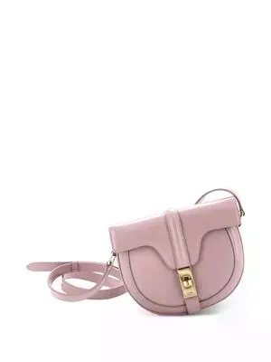Celine Besace 16 Bag Smooth Calfskin Small Crossbody Bag - Pink