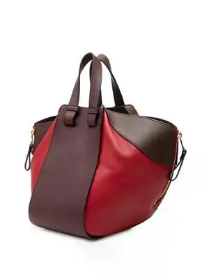 Loewe 2017 Small Bicolor Calfskin Hammock Bag Satchel