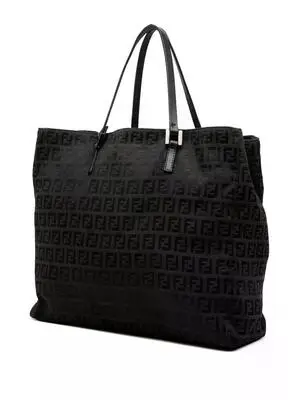 Fendi 2000-2010 Zucchino Canvas Tote Bag