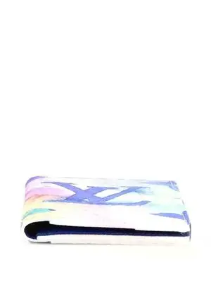 LOUIS VUITTON Pocket Organizer Limited Edition Monogram Watercolor Canvas Small Wallets