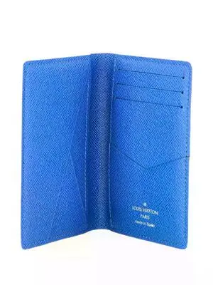 LOUIS VUITTON Pocket Organizer Limited Edition Monogram Watercolor Canvas Small Wallets