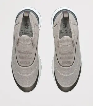 Brunello Cucinelli Knitted Sportiv Sneakers