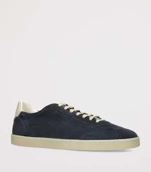 Brunello Cucinelli Suede Low-top Sneakers