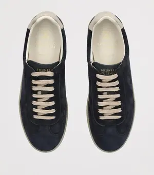 Brunello Cucinelli Suede Low-top Sneakers