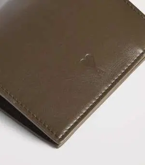 AMI Paris Leather De Coeur Wallet