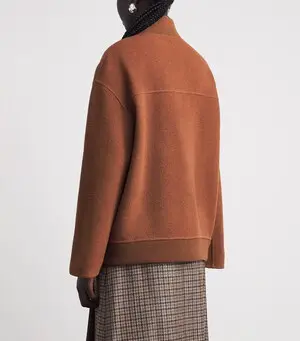 Max Mara Wool-blend Zip-up Coat