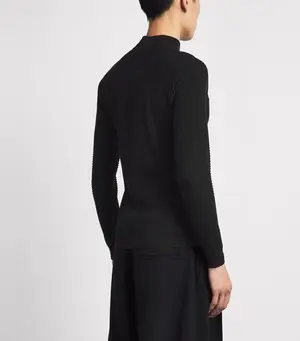 Sease Virgin Wool-blend High-neck Sweater