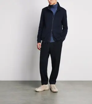 Sease Virgin Wool-blend Explorer Sweatshirt - Blue