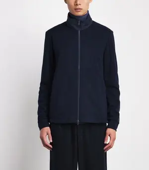 Sease Virgin Wool-blend Explorer Sweatshirt - Blue