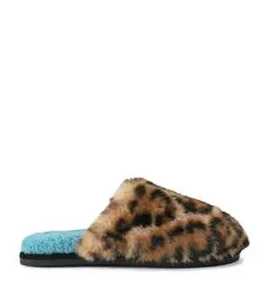 Kurt Geiger Leopard Kensington Slippers