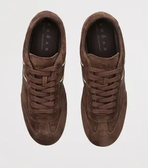 Hogan Suede Allacciato Sneakers