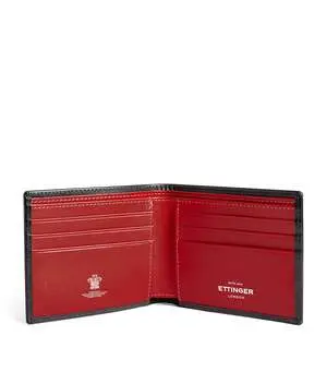 ETTINGER Leather Sterling Bifold Wallet