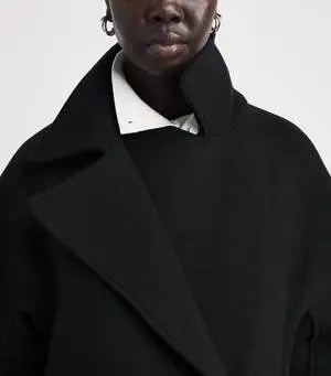 TOTEME Recycled Wool-blend Peacoat