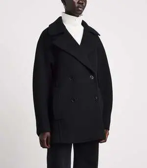 TOTEME Recycled Wool-blend Peacoat