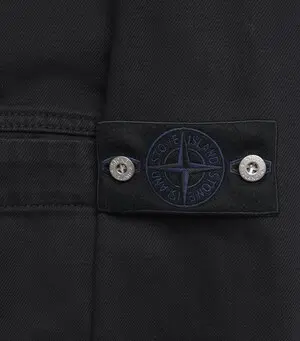 Stone Island Denim Biker Jacket