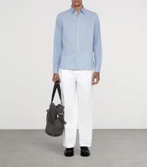 ALLSAINTS Organic Cotton Stripe Judd Shirt