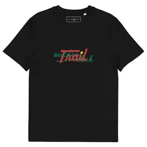 ANCHOR & CREW Outdoor Trail Club Supply Organic Cotton T-shirt - Black