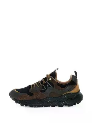 FLOWER MOUNTAIN Yamano 3 Panelled Sneakers - Black