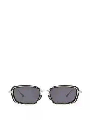 PROJEKT PRODUKT Rectangle-frame Sunglasses - Black