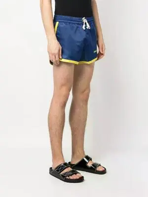 Palm Angels Miami Contrast-trim Shorts