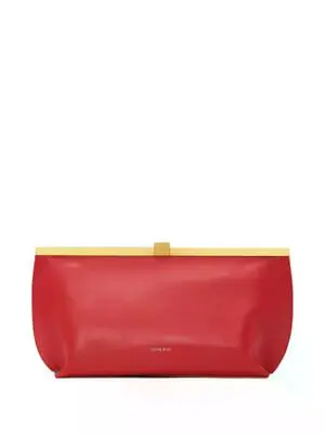 ANINE BING Anine Logo-print Clutch Bag - Red
