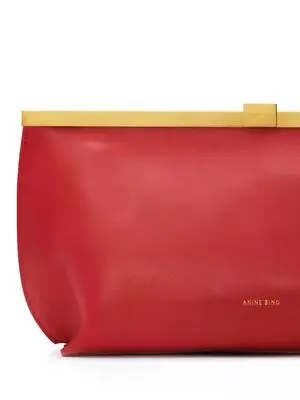 ANINE BING Anine Logo-print Clutch Bag