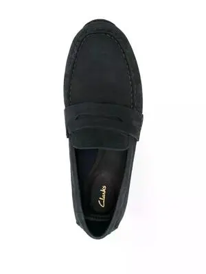 Clarks Oswick Bar Leather Boat Shoes