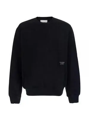 PAS NORMAL STUDIOS Off-race Logo-print Sweatshirt - Black