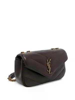 Saint Laurent Mini Loulou Quilted Leather Crossbody Bag