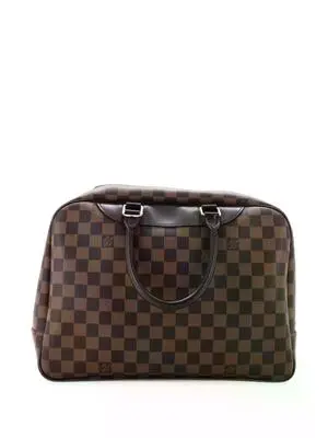 LOUIS VUITTON Deauville Damier Handbag - Brown