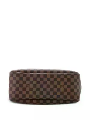 LOUIS VUITTON Deauville Damier Handbag - Brown