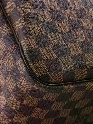LOUIS VUITTON Deauville Damier Handbag - Brown