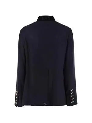 FAY Velvet-collar Blazer
