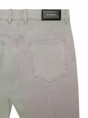 Givenchy Straight Fit Jeans With Folded Effect