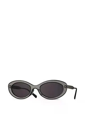 EYEVAN Kado Oval-frame Sunglasses - Grey
