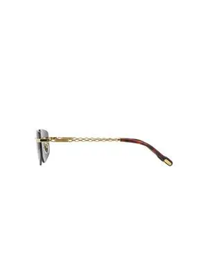 FRED Chain Rimless Sunglasses