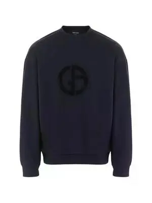 Giorgio Armani Logo-patch Sweatshirt