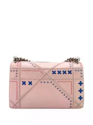 Dior Diorama Flap Bag Embroidered Leather Small Crossbody Bag