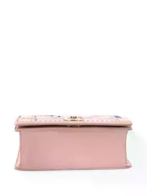 Dior Diorama Flap Bag Embroidered Leather Small Crossbody Bag