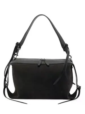 Yuzefi Bento Suede Shoulder Bag
